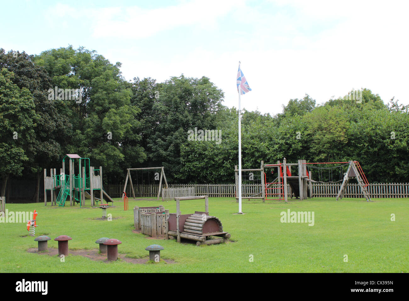 Oxspring playground hi-res stock photography and images - Alamy