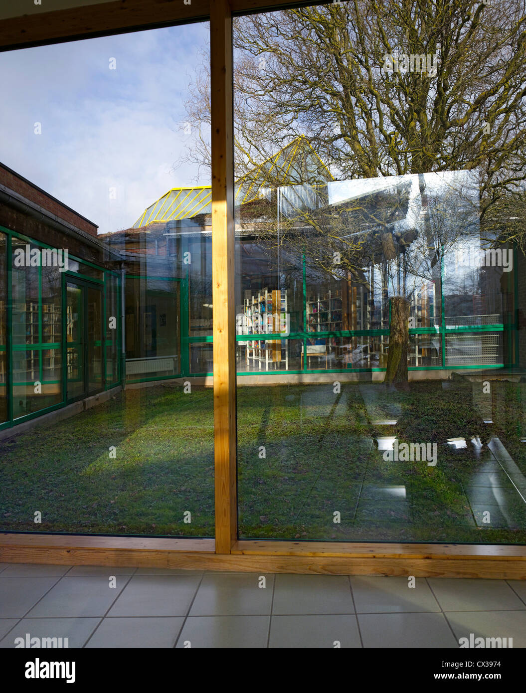 Lycee Joseph Marie Jacquard, Caudry, France. Architect: Lucien Kroll ...