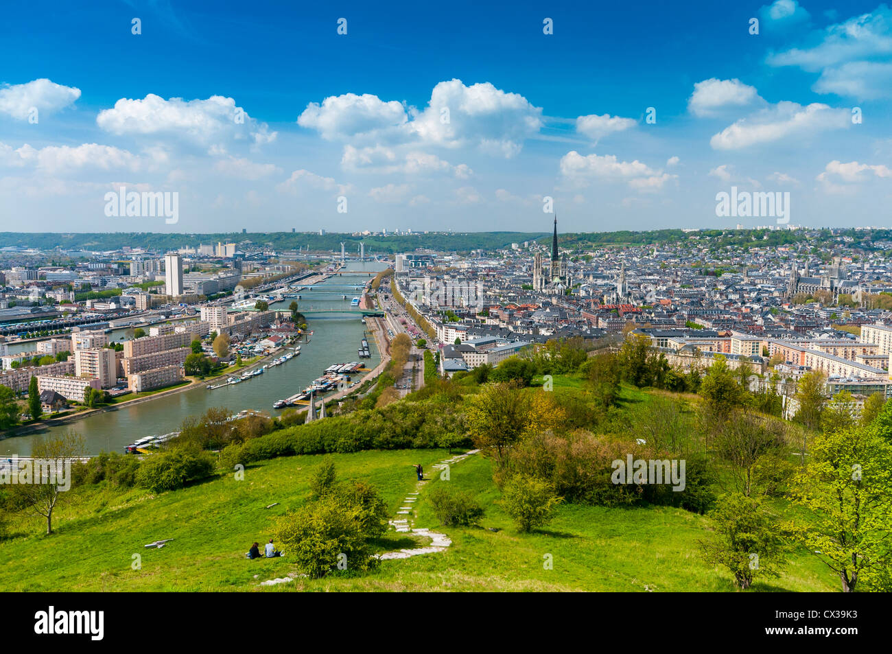 Rouen river hi-res stock photography and images - Alamy