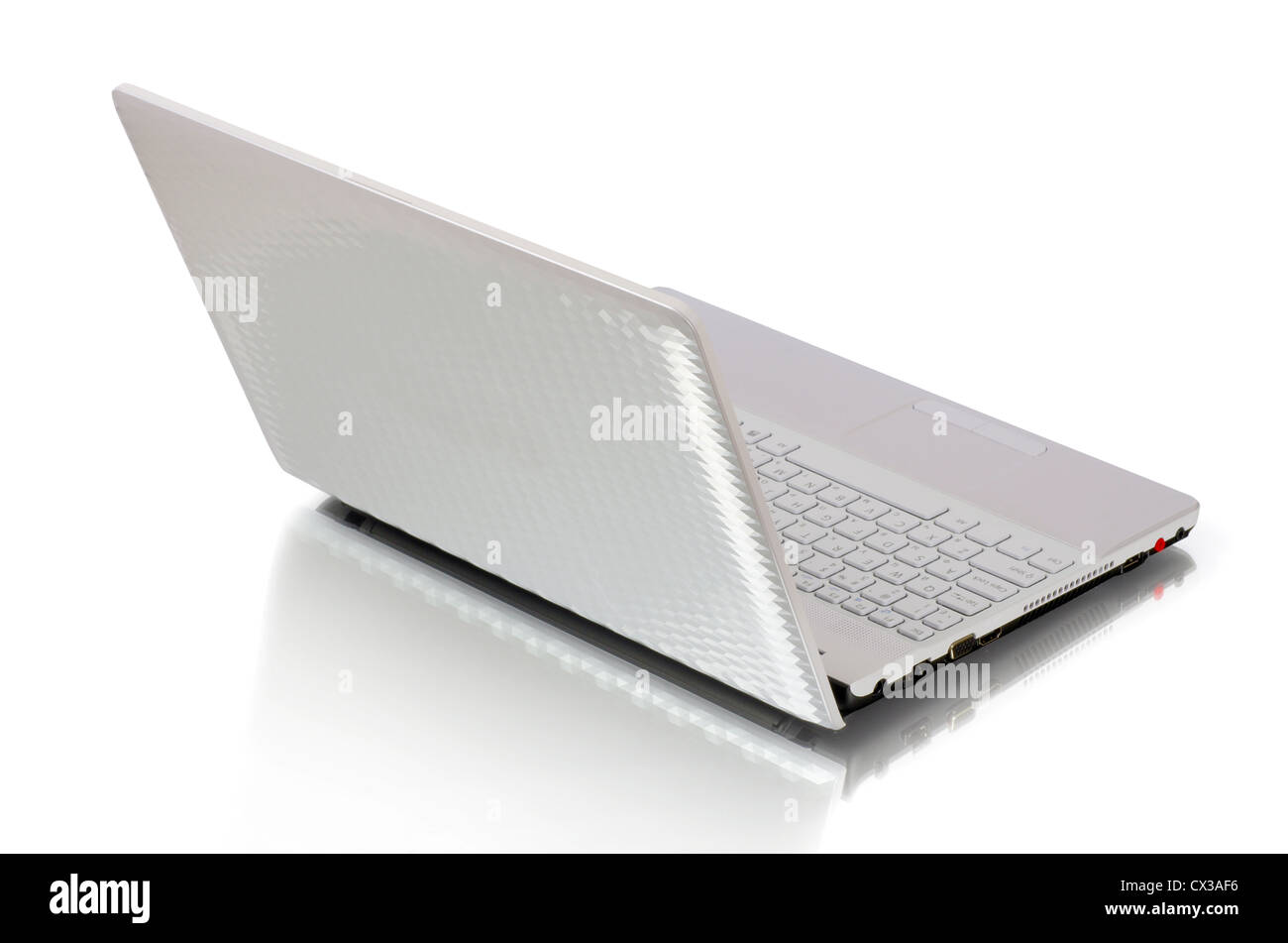 laptop isolated on white background Stock Photo - Alamy