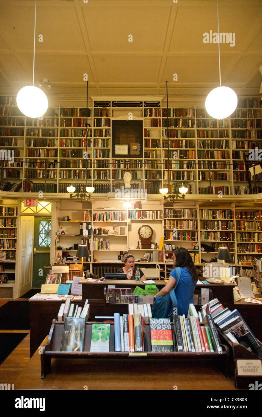 Providence Athenaeum library Stock Photo - Alamy