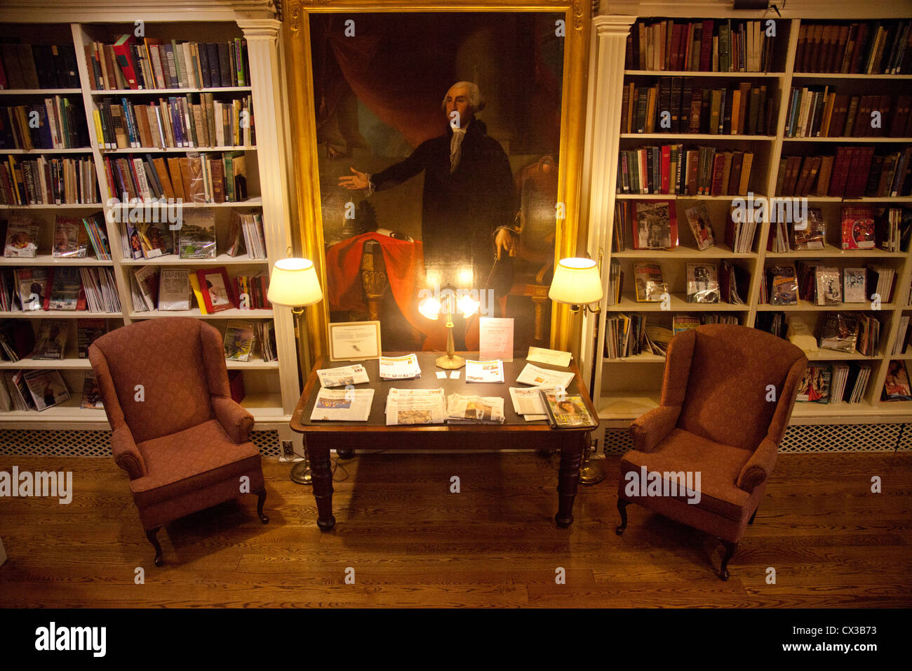 Library desk historic hi-res stock photography and images - Alamy