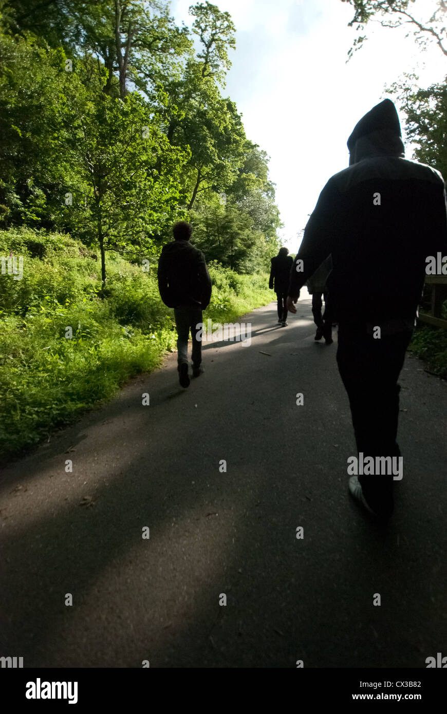 Walking contrast hi-res stock photography and images - Alamy
