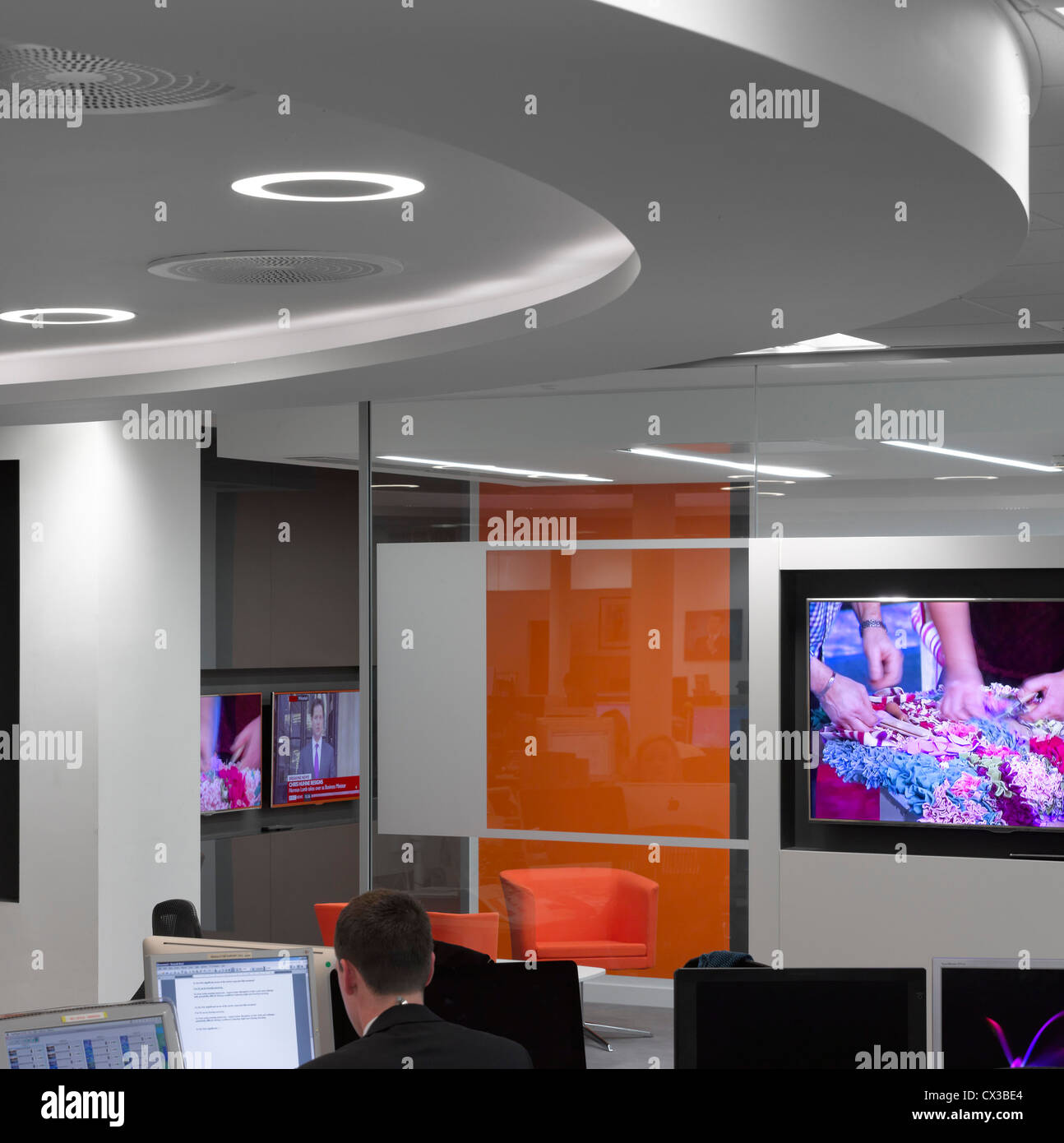 ITV Meridian Studio, Southampton, United Kingdom. Architect: Moxon ...