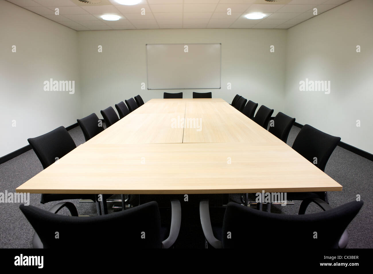 Conference room table modern Stock Photo - Alamy