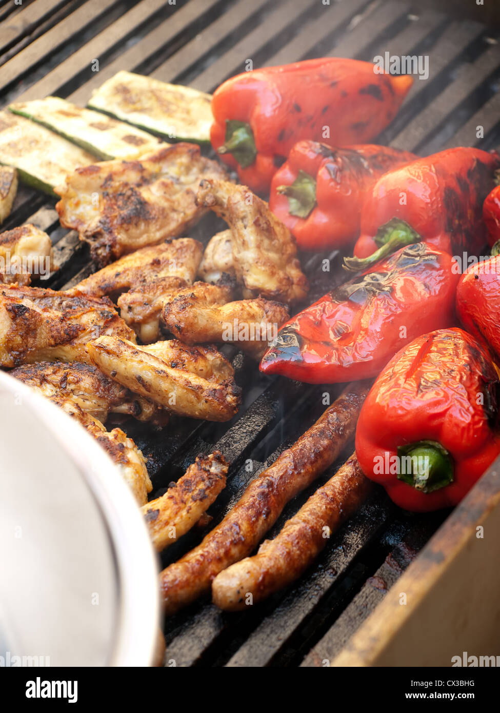 Closeup meat grill in restaurant hi-res stock photography and images ...