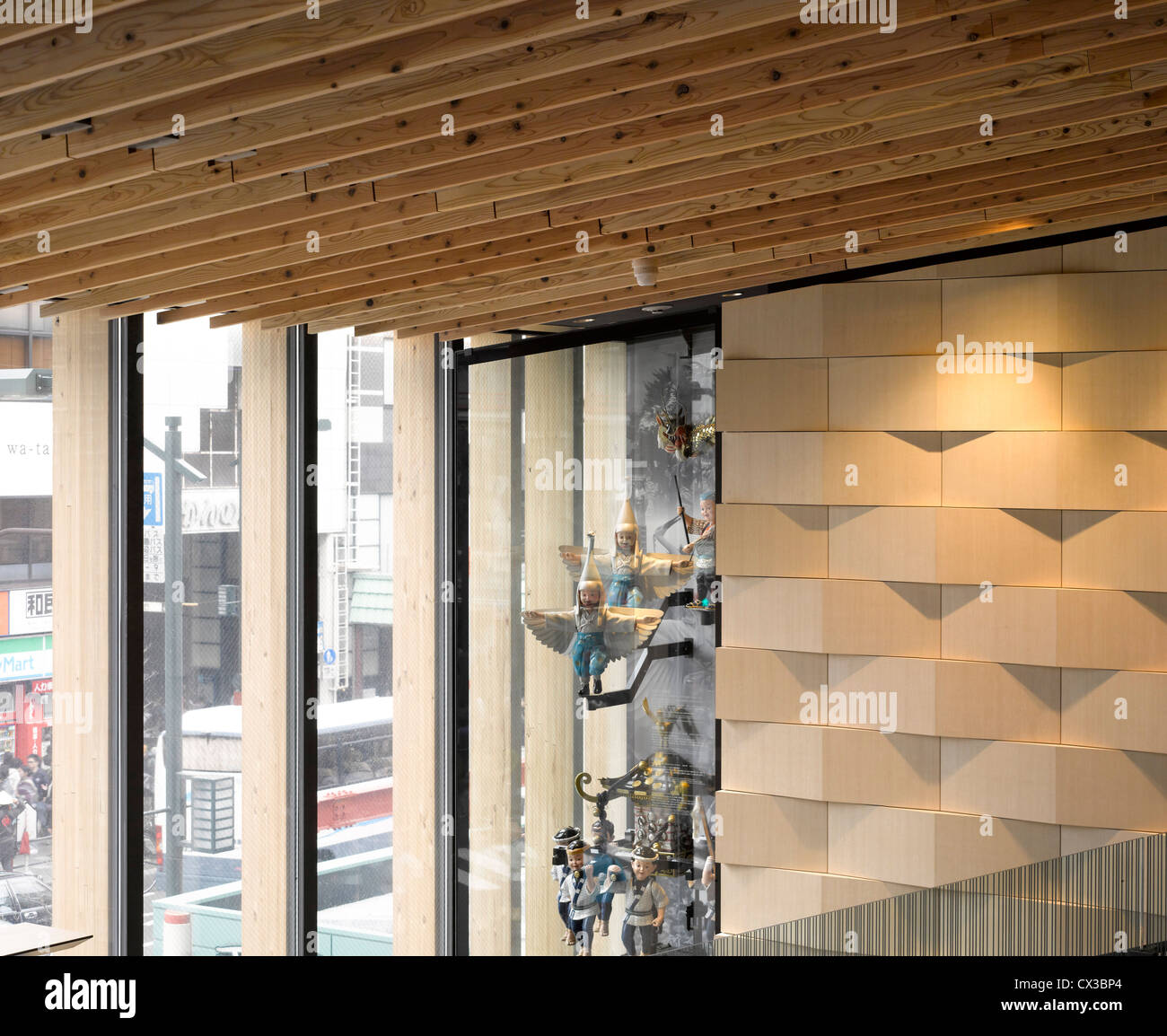 Asakusa Tourist Infomation Centre, Tokyo, Japan. Architect: Kengo Kuma ...