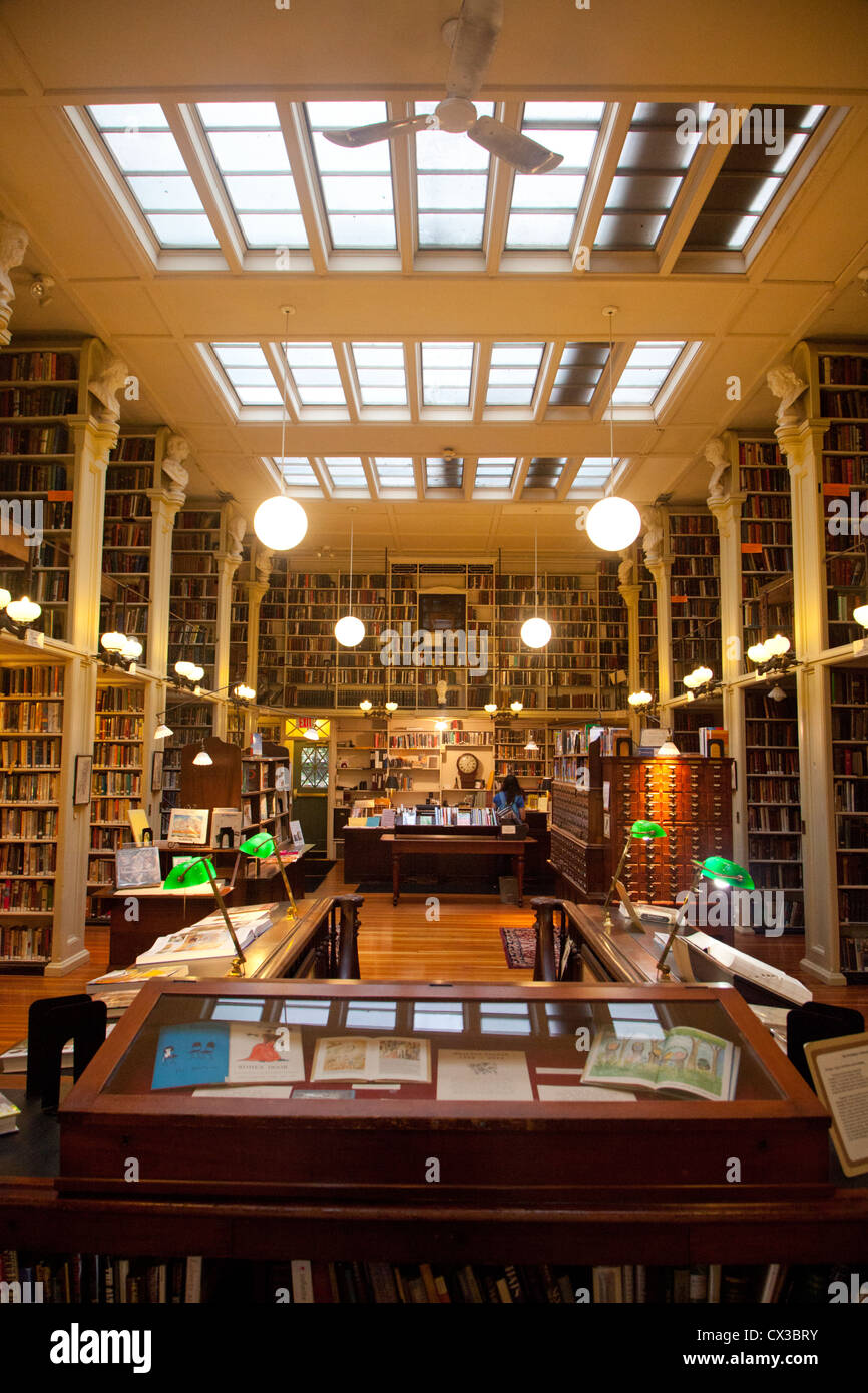 Providence Athenaeum library Stock Photo - Alamy