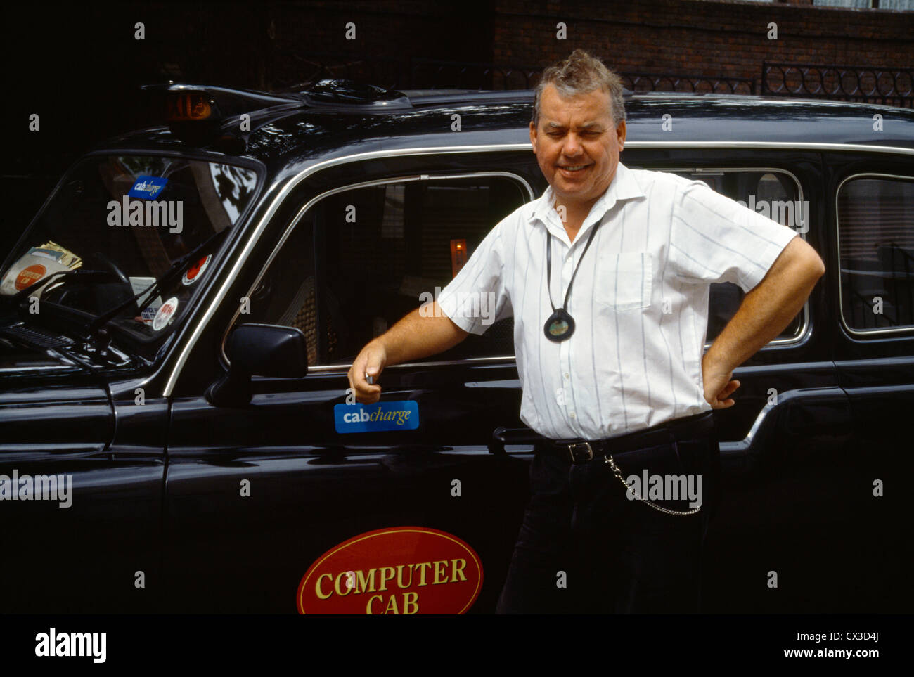 British cab driver hi-res stock photography and images - Alamy