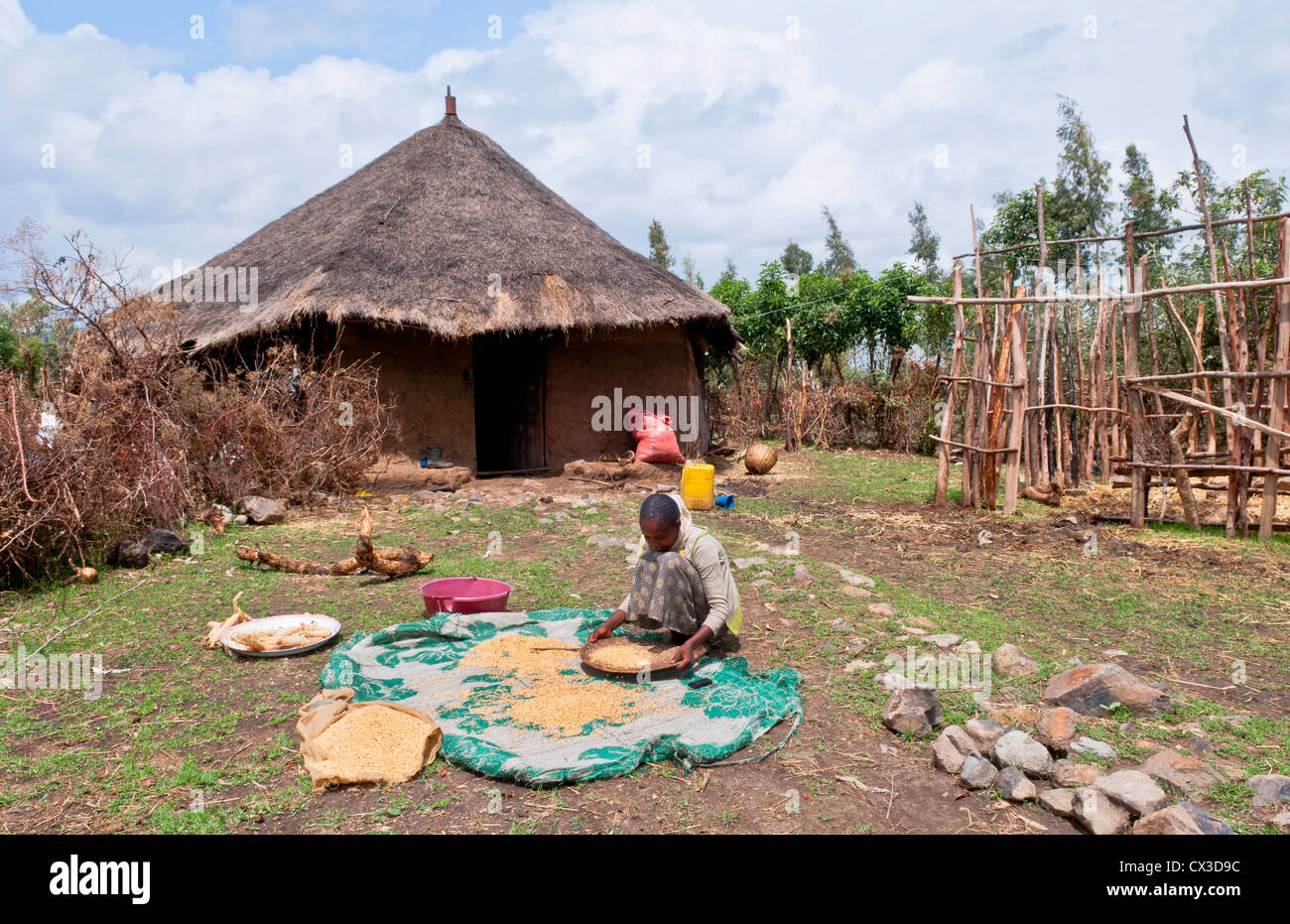 Working country house hi-res stock photography and images - Alamy