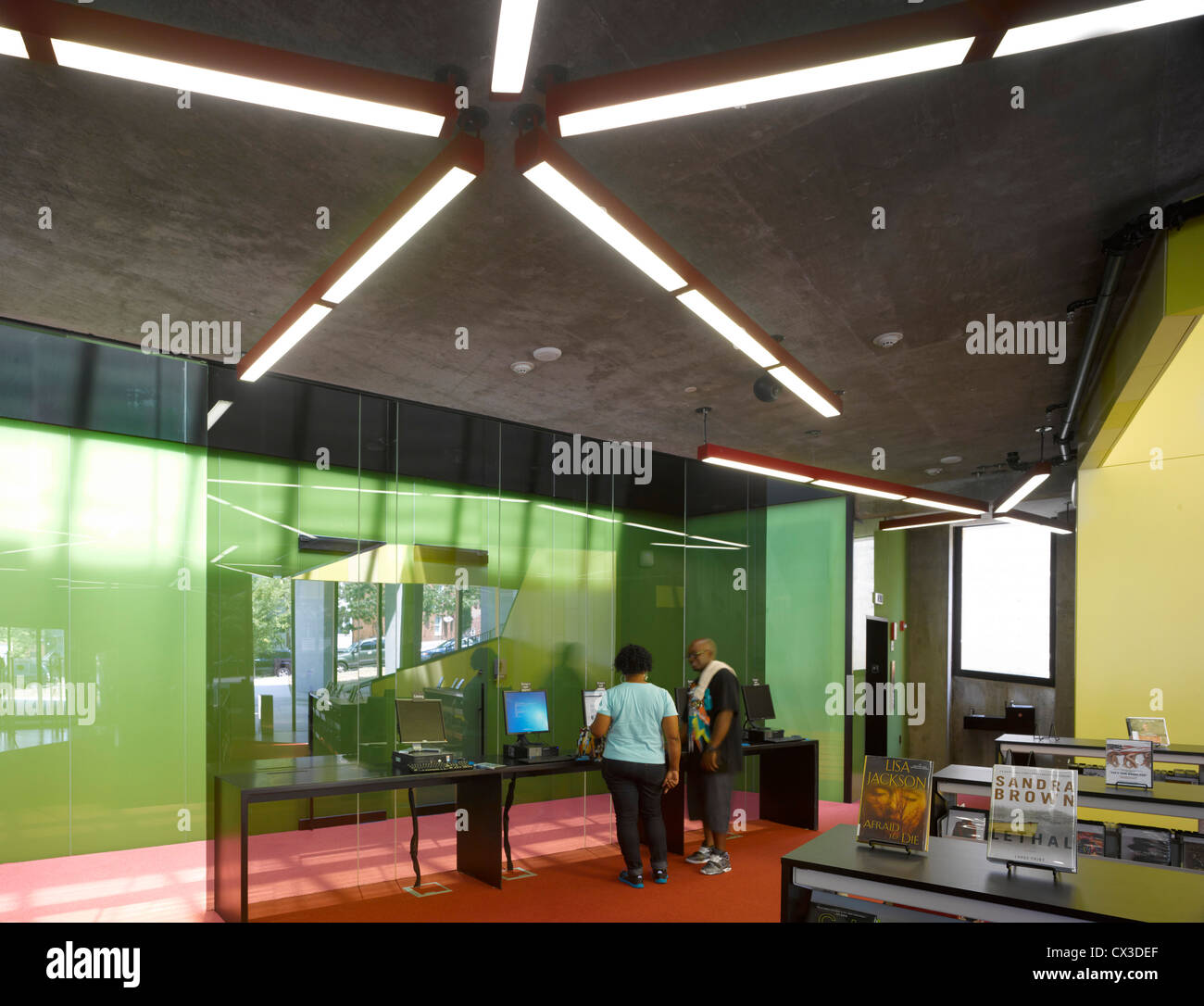 The William O. Lockridge/Bellvue Library, Washington, United States ...