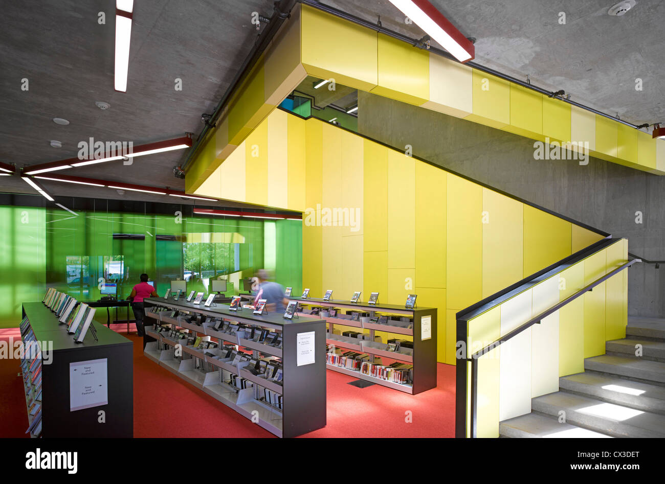 The William O. Lockridge/Bellvue Library, Washington, United States ...