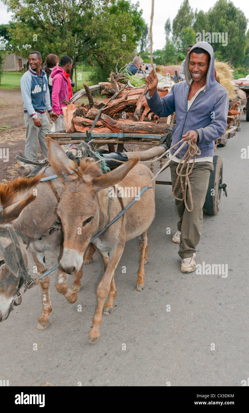 Shashemene Ethiopia Africa Oromo tribe farming members bringing farm ...