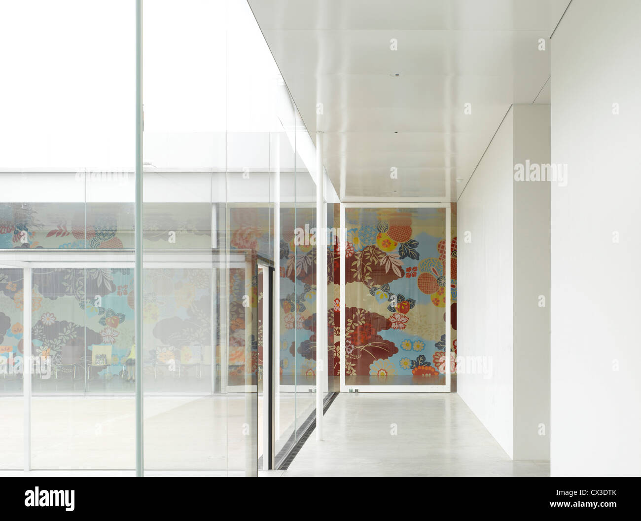 21st Century Museum, Kanazawa, Japan. Architect: SANAA, 2012. Overall ...