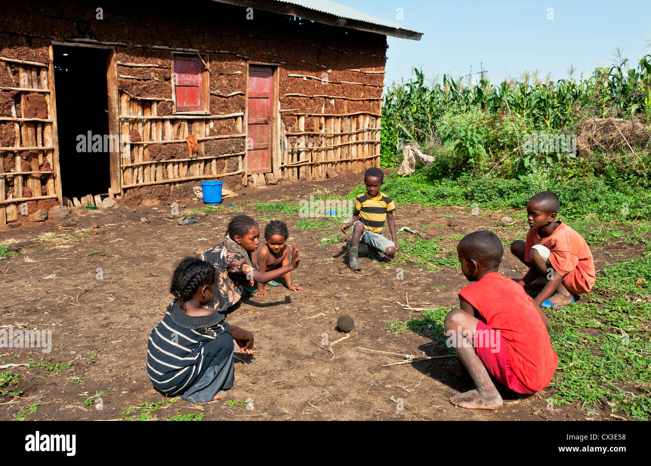 Poor Kids In Africa Houses