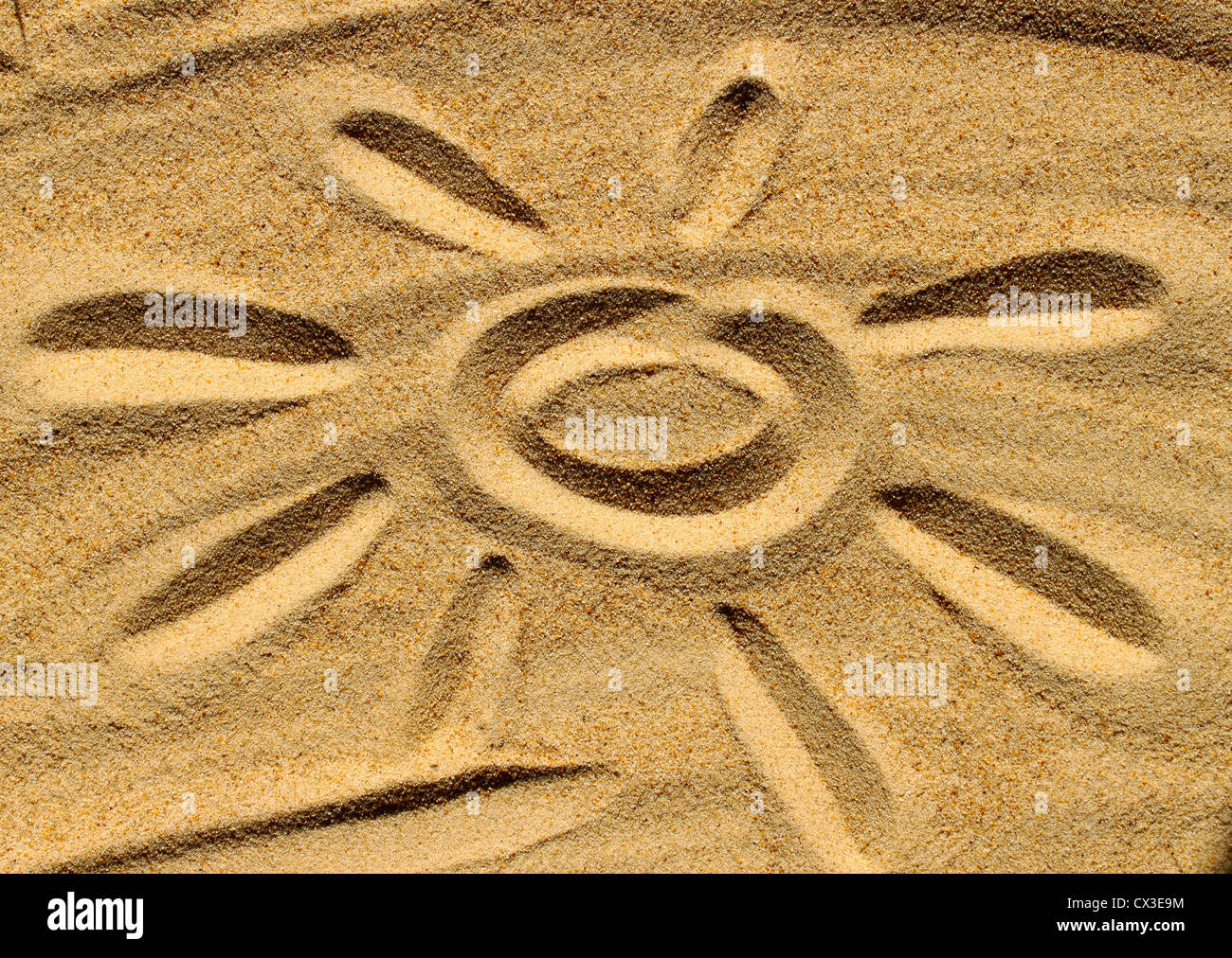 Sand and sun Stock Photo - Alamy