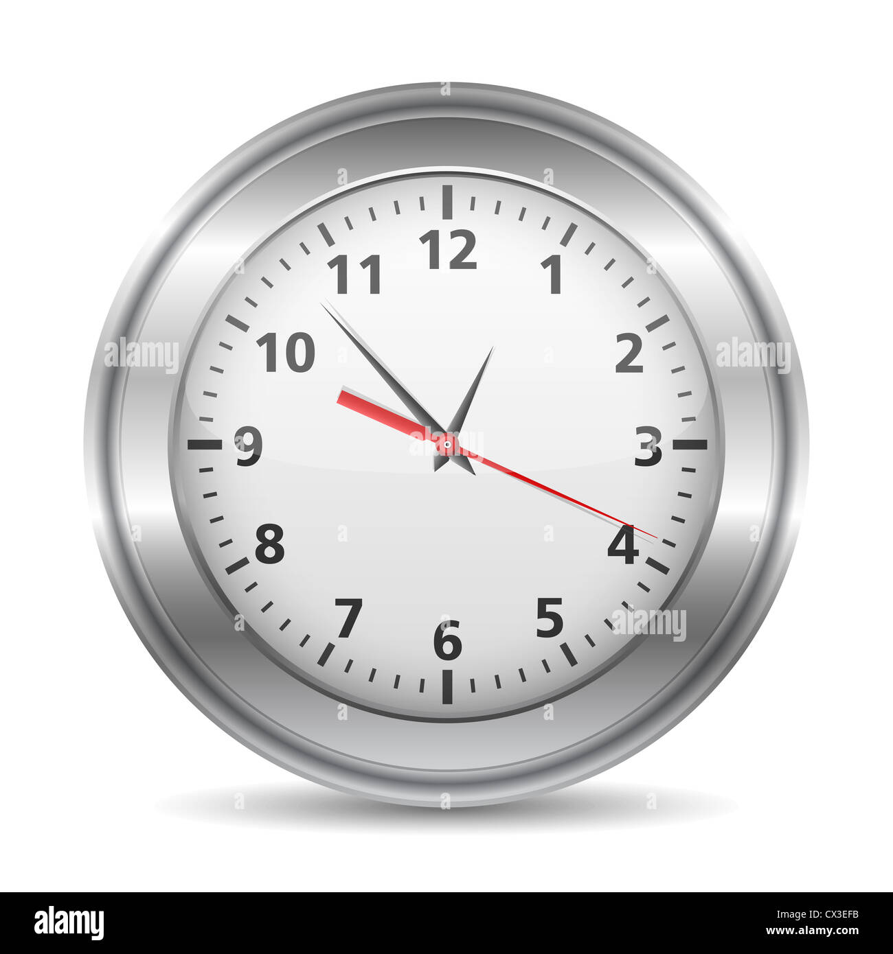 Clock shadow Cut Out Stock Images & Pictures - Alamy