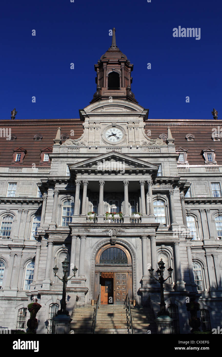 Montreal city hall hi-res stock photography and images - Alamy