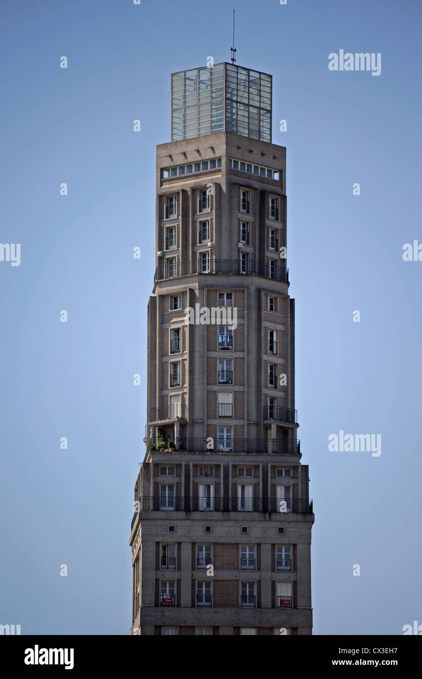 Tour Perret building,110 m,1954,Amiens,Somme,Picardie,France Stock ...