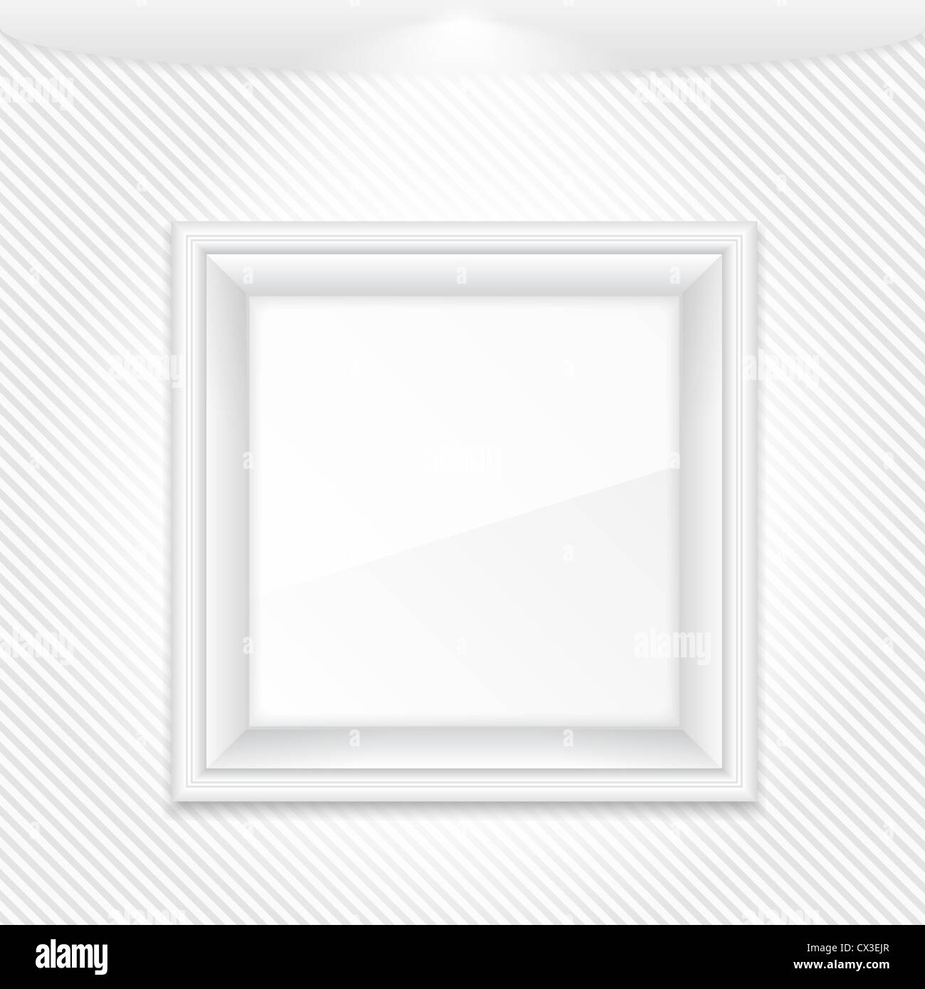 White frame Black and White Stock Photos & Images - Alamy