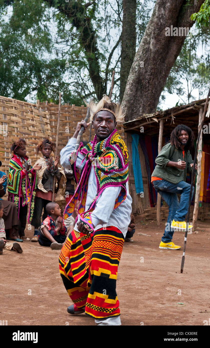 Arba Minch Chencha Ethiopia Africa Dorze tribe children village ...