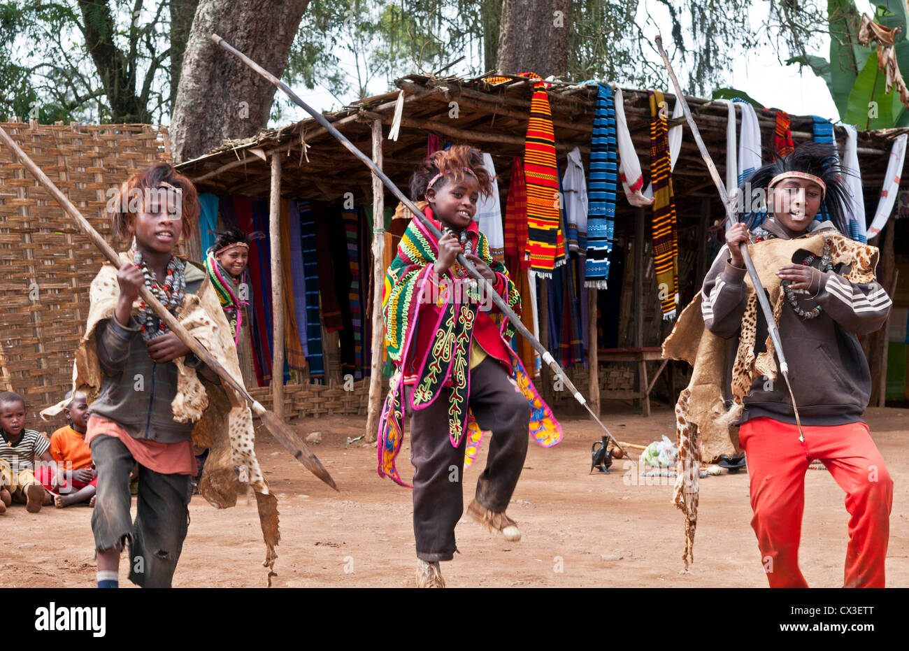 Arba Minch Chencha Ethiopia Africa Dorze tribe children village ...