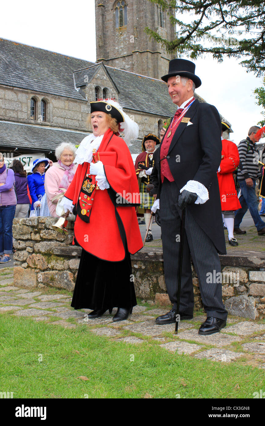 England Devon Widecombe Widecome Fair known worldwide, a typical ...