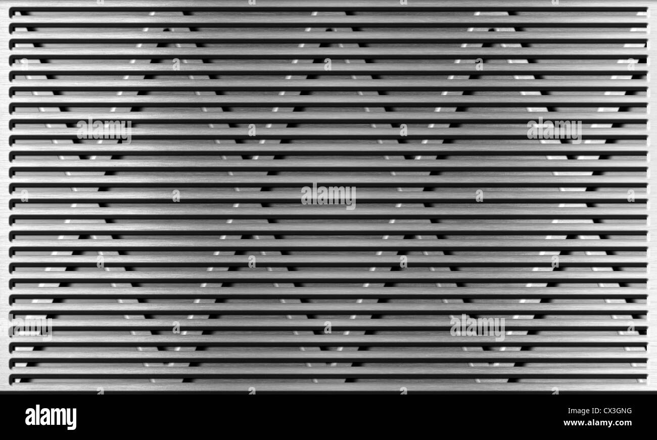aluminum metal grate industrial background Stock Photo - Alamy