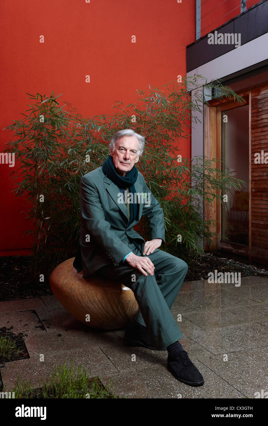 Charles Jencks at Maggie's Centre at Charing Cross Hospital, London ...