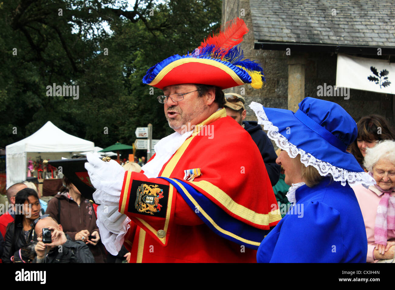 England Devon Widecombe Widecome Fair known worldwide, a typical ...