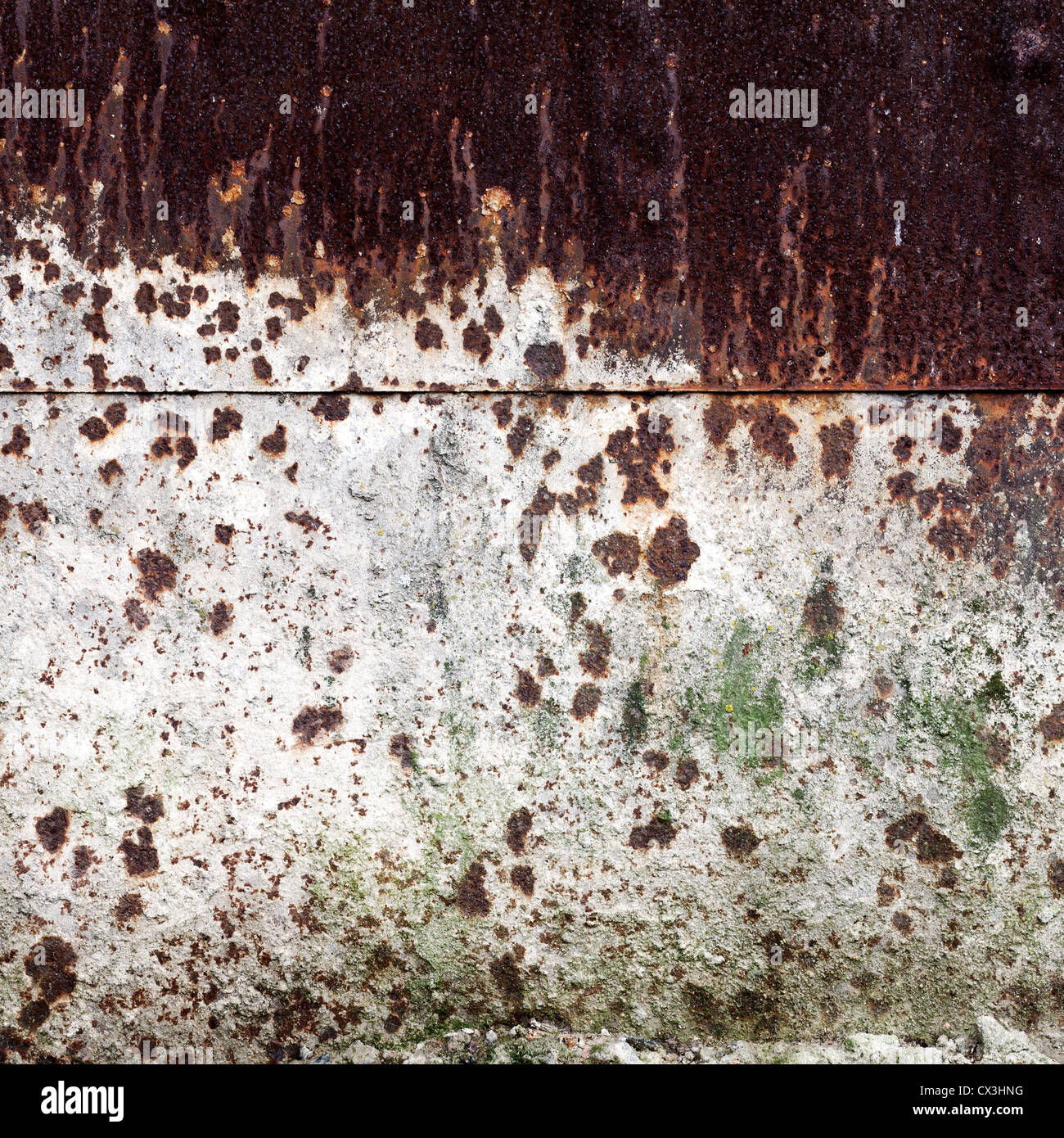 old rusted metal wall detailed photo texture Stock Photo - Alamy