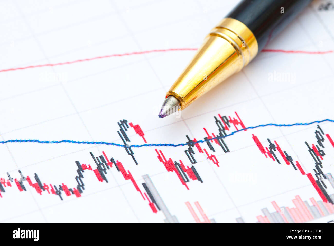 Financial analysis background Stock Photo - Alamy