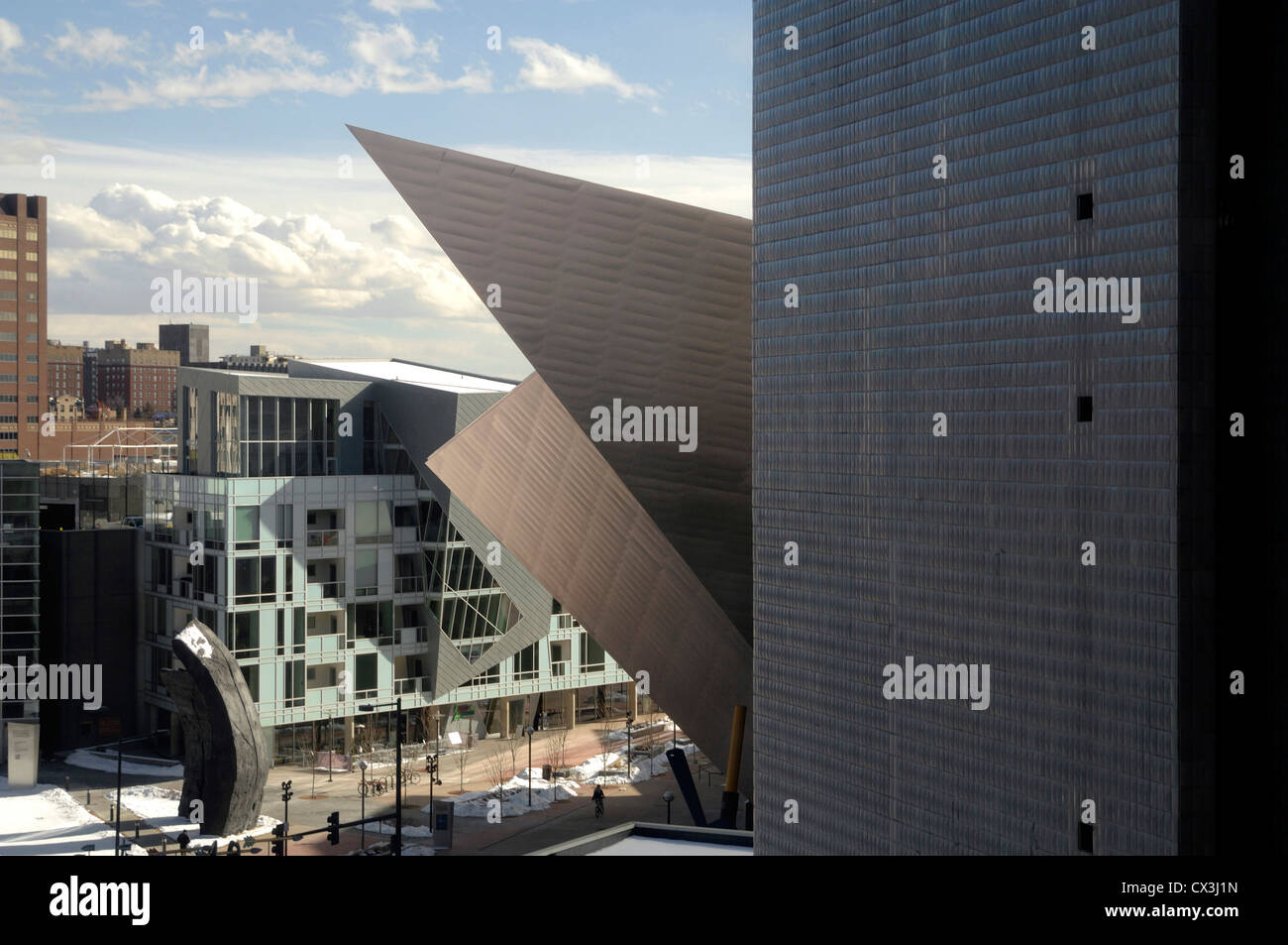 Frederic c hamilton building exterior hi-res stock photography and ...