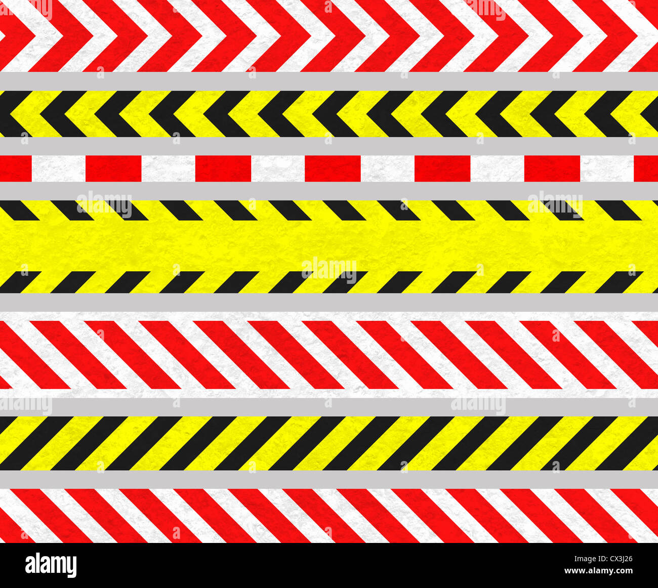 Caution Stripes Seamless