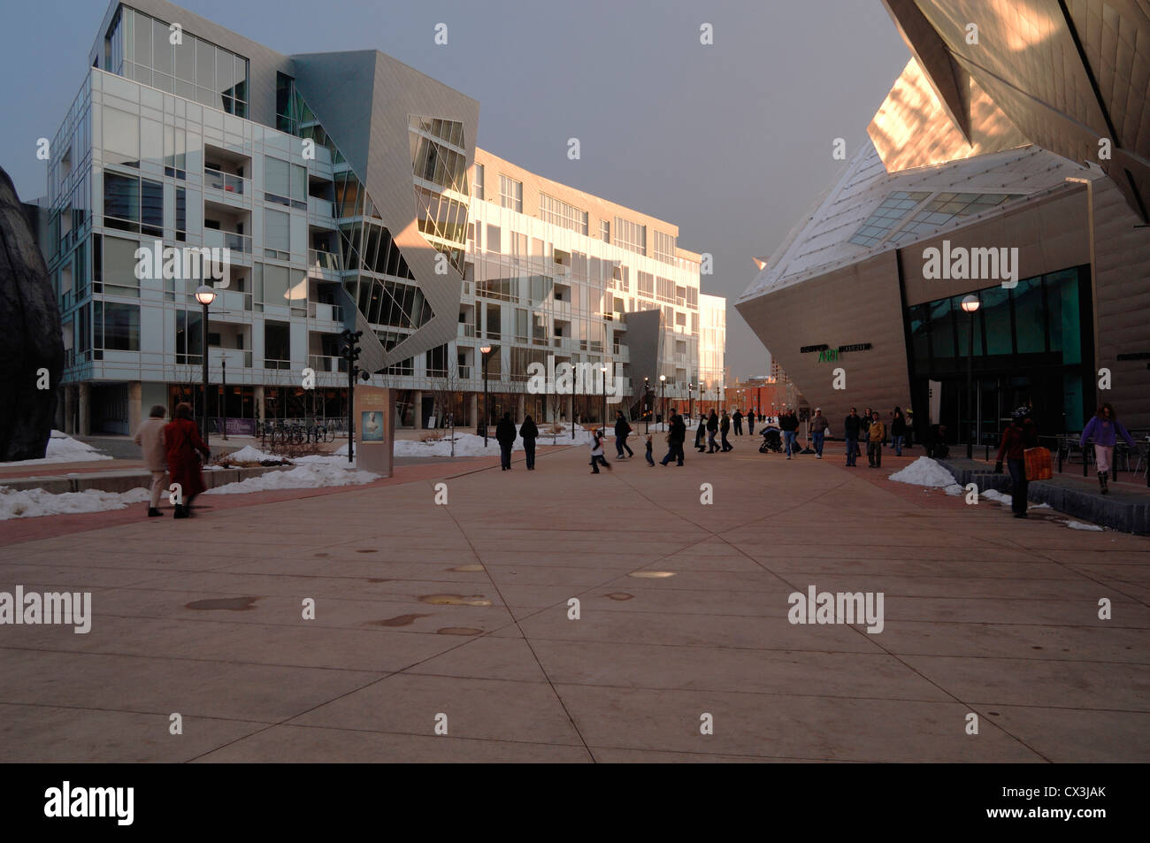 Denver Art Museum Residences, Denver, United States. Architect: Daniel ...