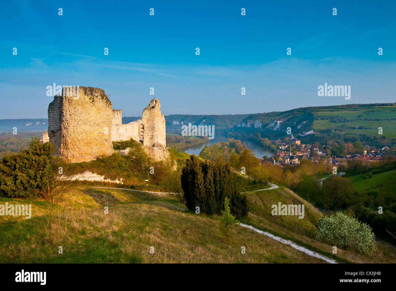 Chateau gaillard hi-res stock photography and images - Alamy