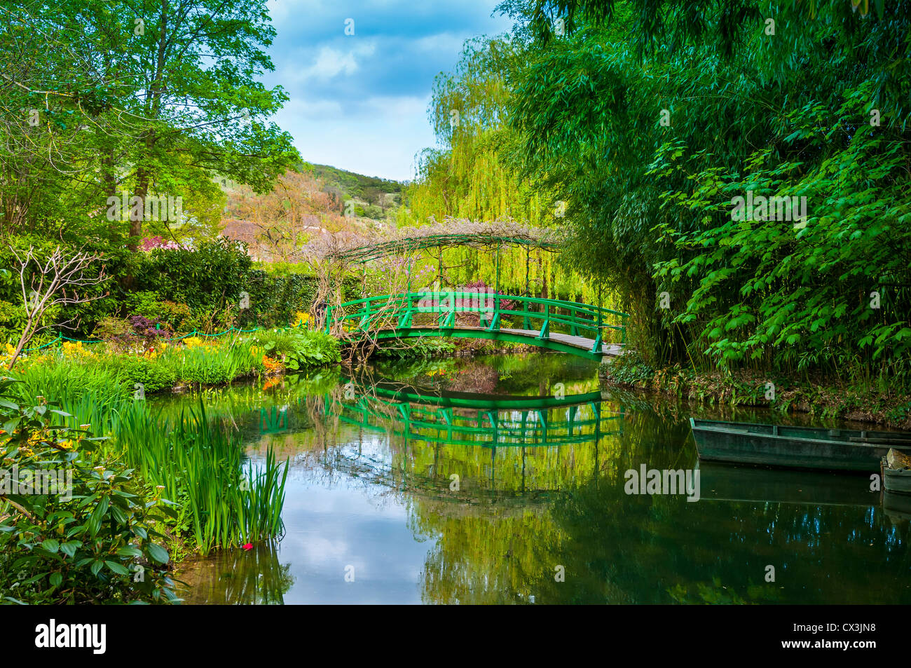 Monet's garden, Giverny; Normandy; France; Eure; Europe Stock Photo - Alamy