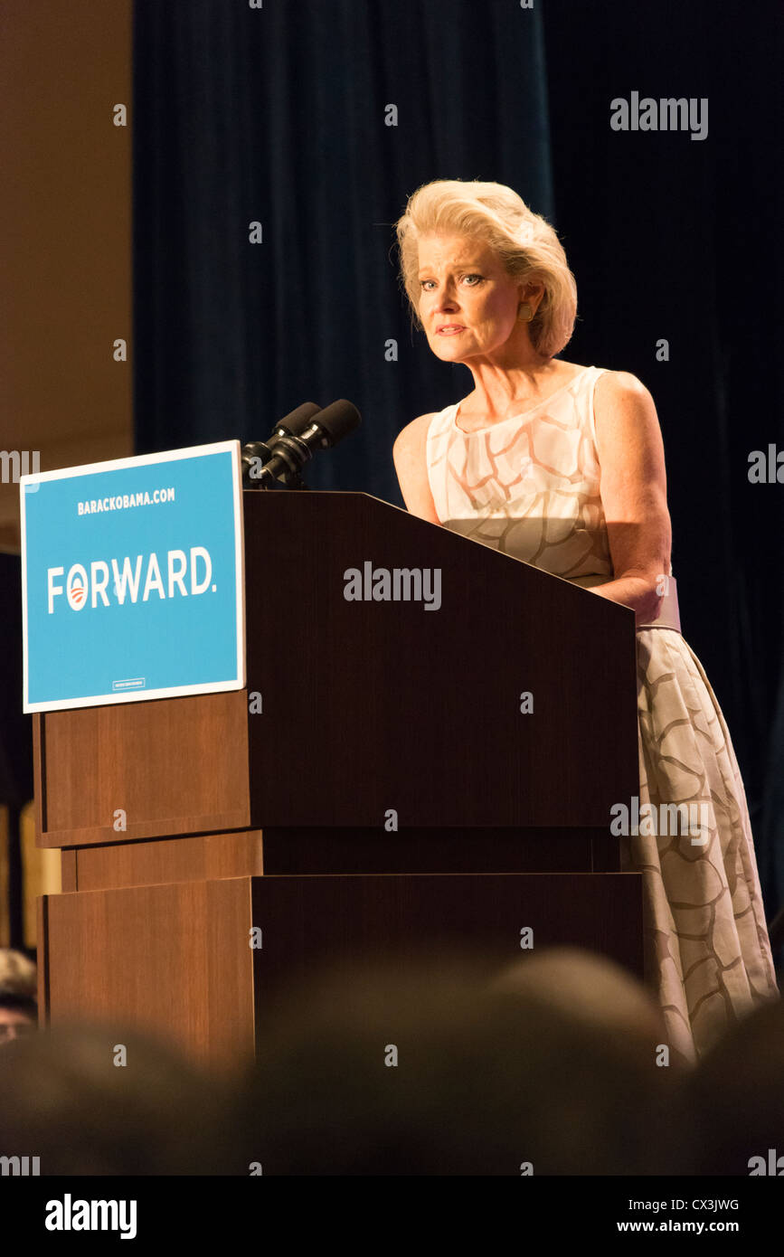 Grace Nelson, Florida Senator Bill Nelson's wife, speaks at US ...