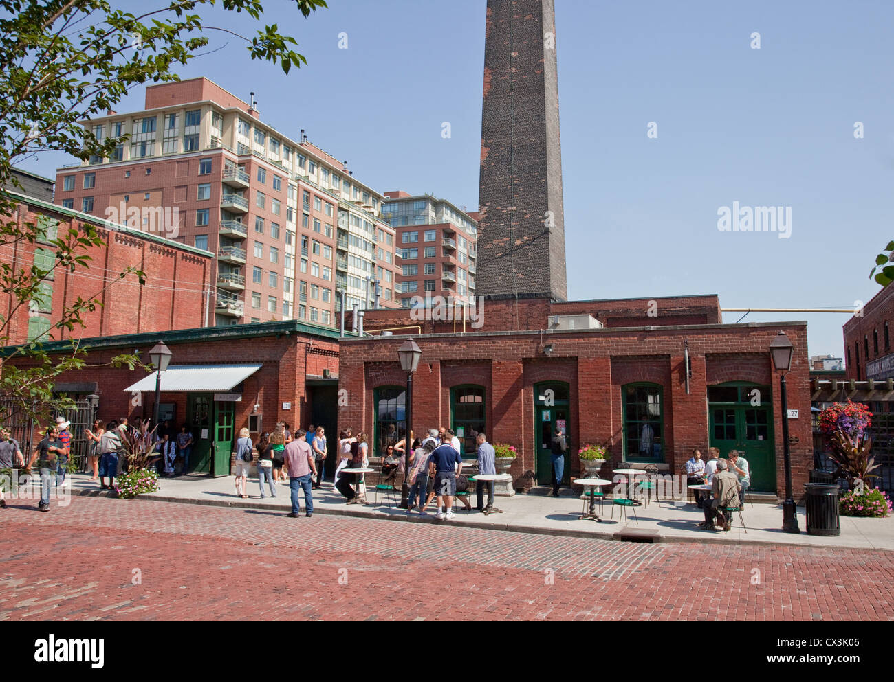 Distillery District a major shopping and Tourist area & attraction in ...