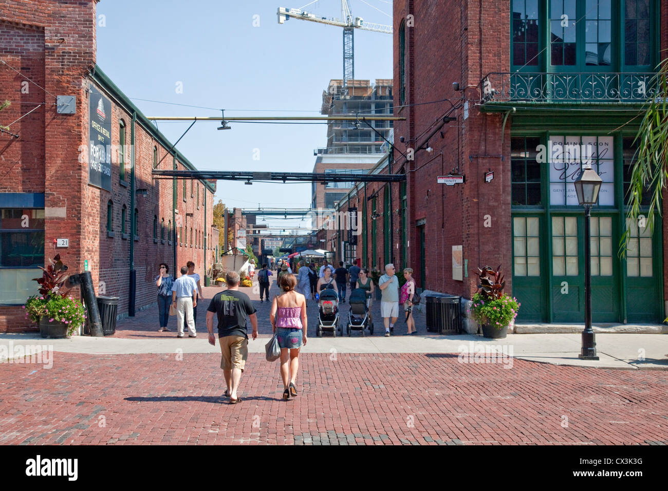 Distillery District a major shopping and Tourist area & attraction in ...