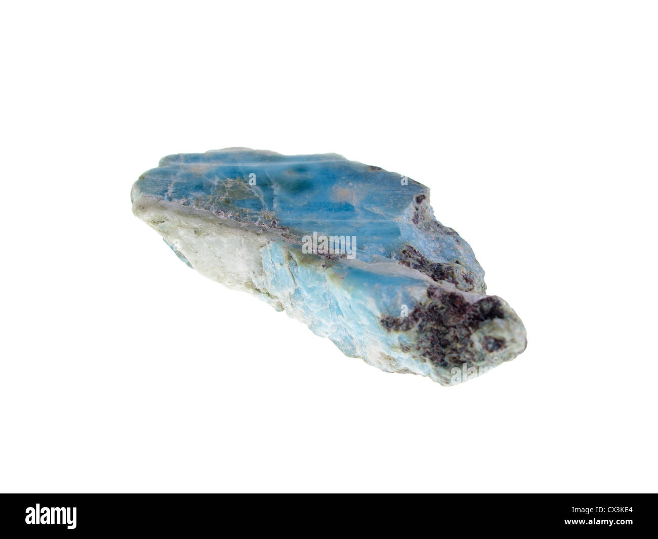 Larimar. Origin: Dominican Republic Stock Photo - Alamy
