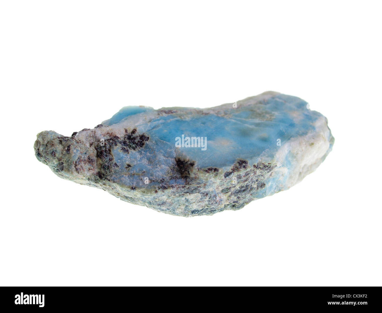 Larimar. Origin: Dominican Republic Stock Photo - Alamy
