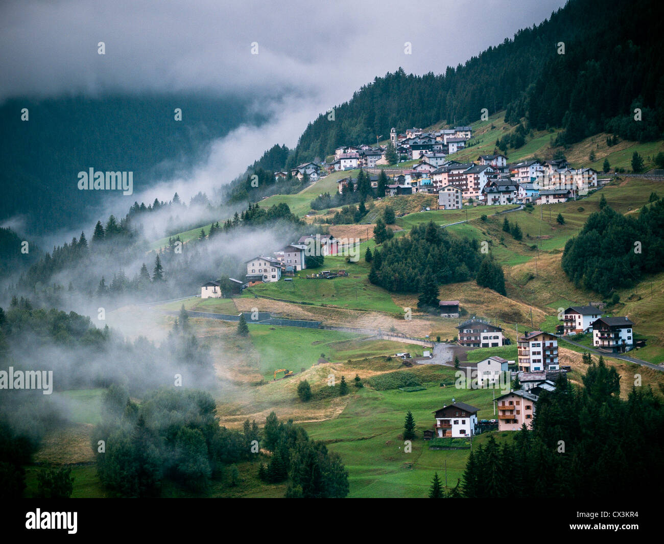 clouds over Semogo, Alta Valtellina, Lombardy, Italy Stock Photo - Alamy