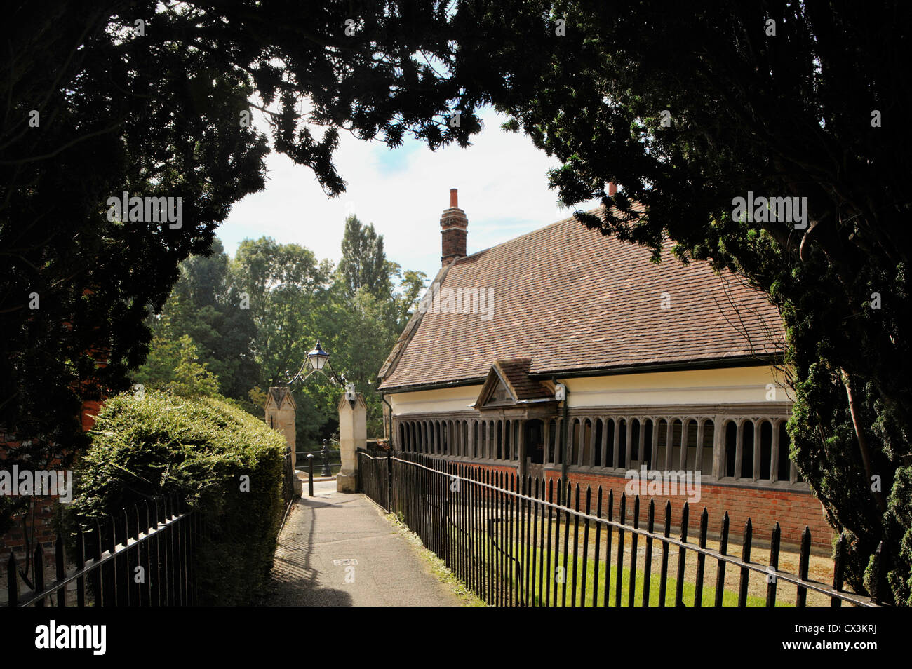 Long alley almshouses in abingdon hi-res stock photography and images ...