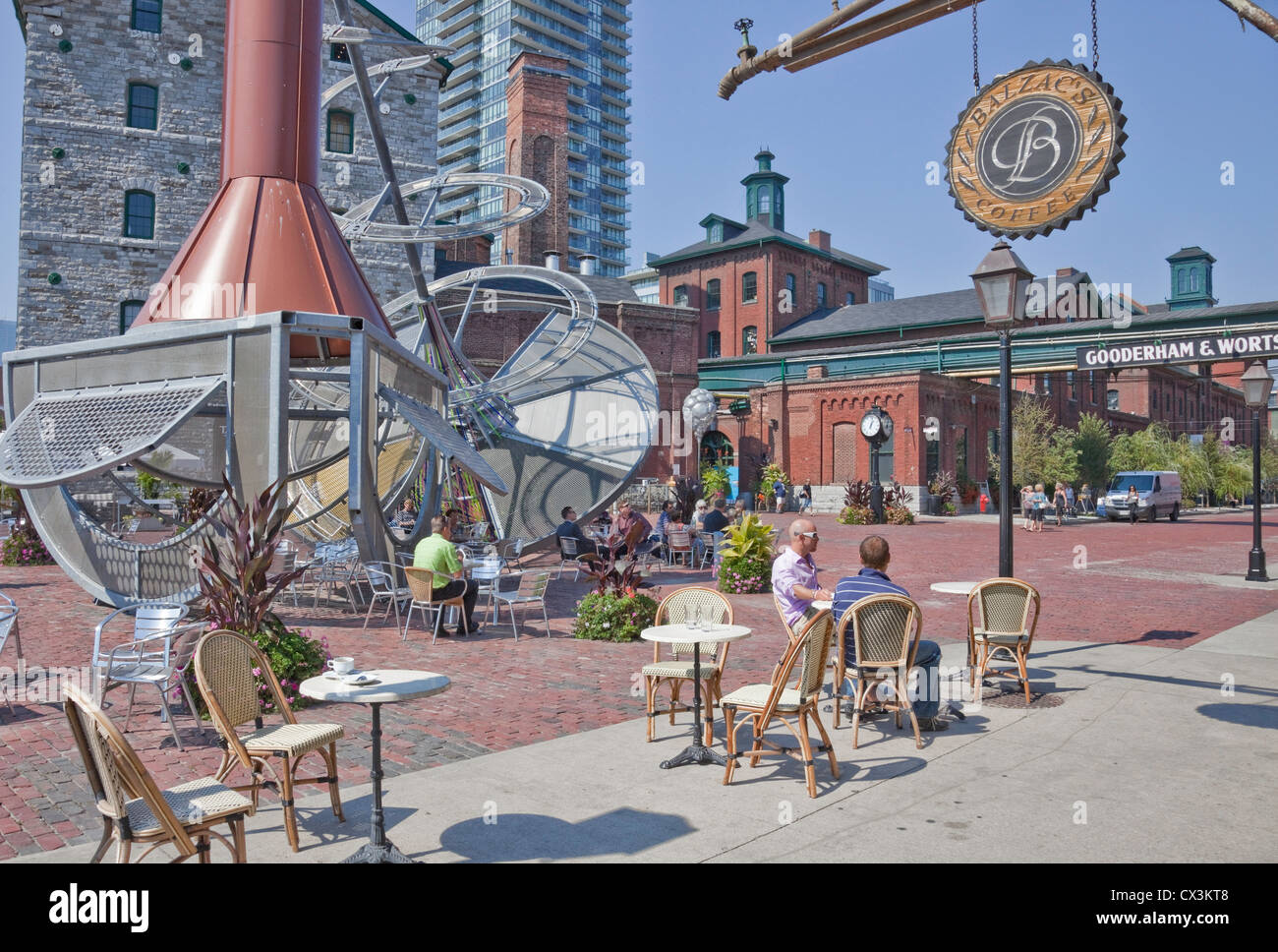 Distillery District a major shopping and Tourist area & attraction in ...