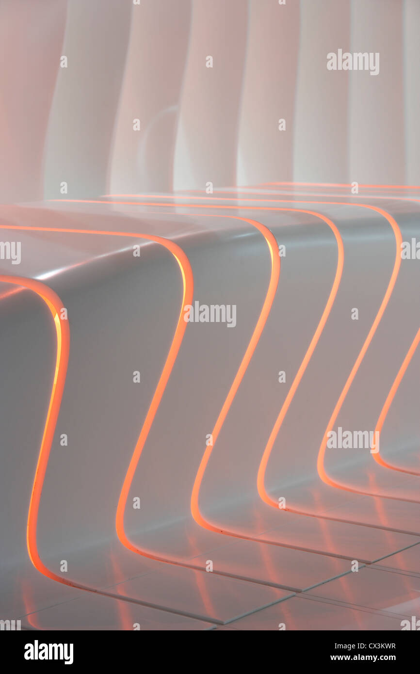 Corian Super-Surfaces, London, United Kingdom. Architect: Amanda Levete ...