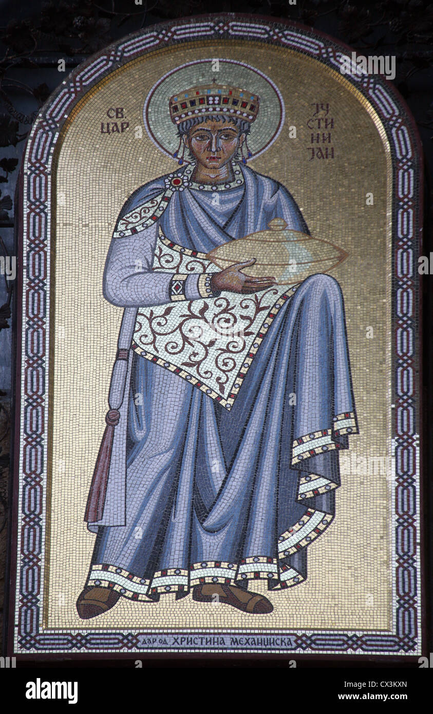 Saint justinian hi-res stock photography and images - Alamy