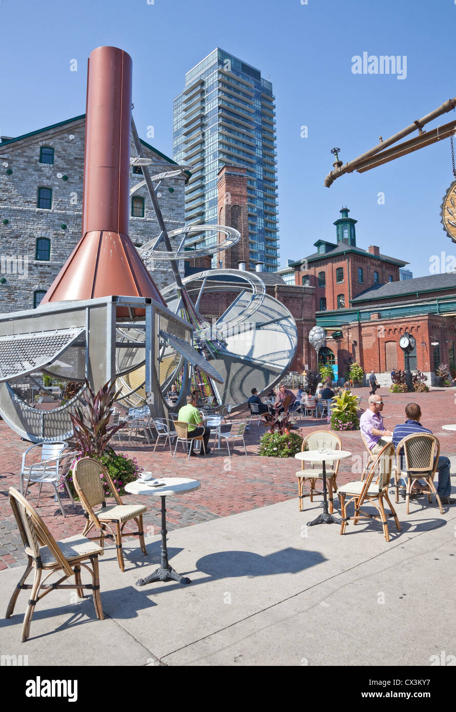 Distillery District a major shopping and Tourist area & attraction in ...