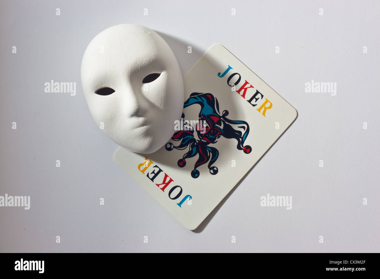 Vintage joker card hi-res stock photography and images - Alamy