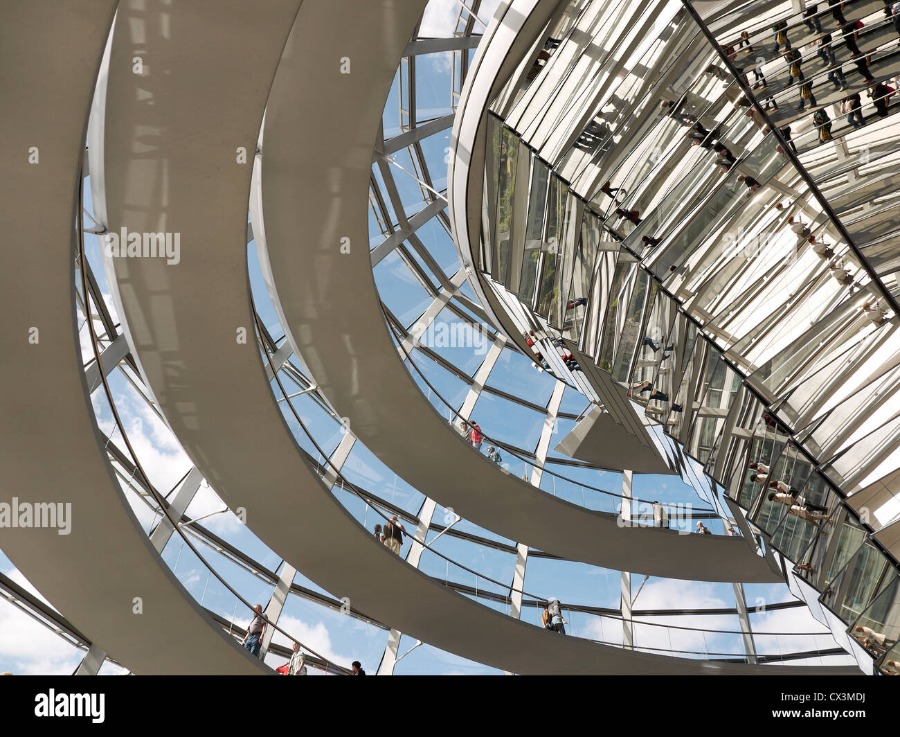 Dome of the Reichstag building,German Parliament building,Berlin Stock ...